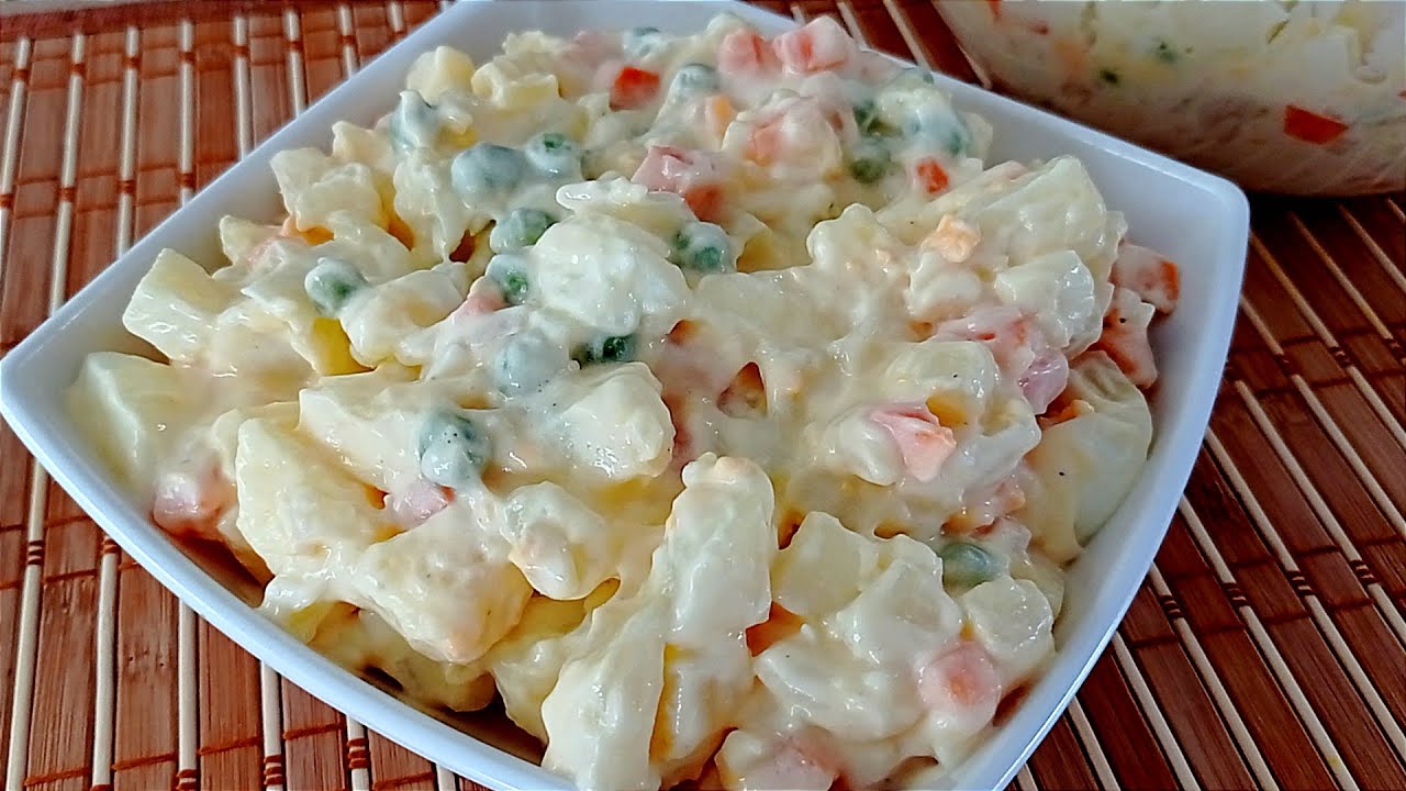 Descubre paso a paso cómo preparar una deliciosa ensalada rusa clásica - Sonajero.es