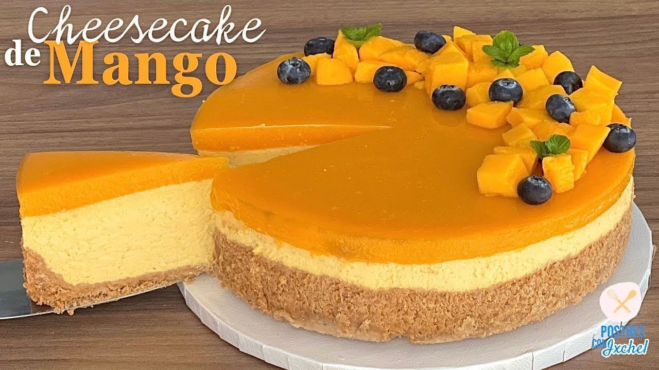 Cómo Preparar una Deliciosa Tarta de Queso y Mango: Receta Fácil y ...