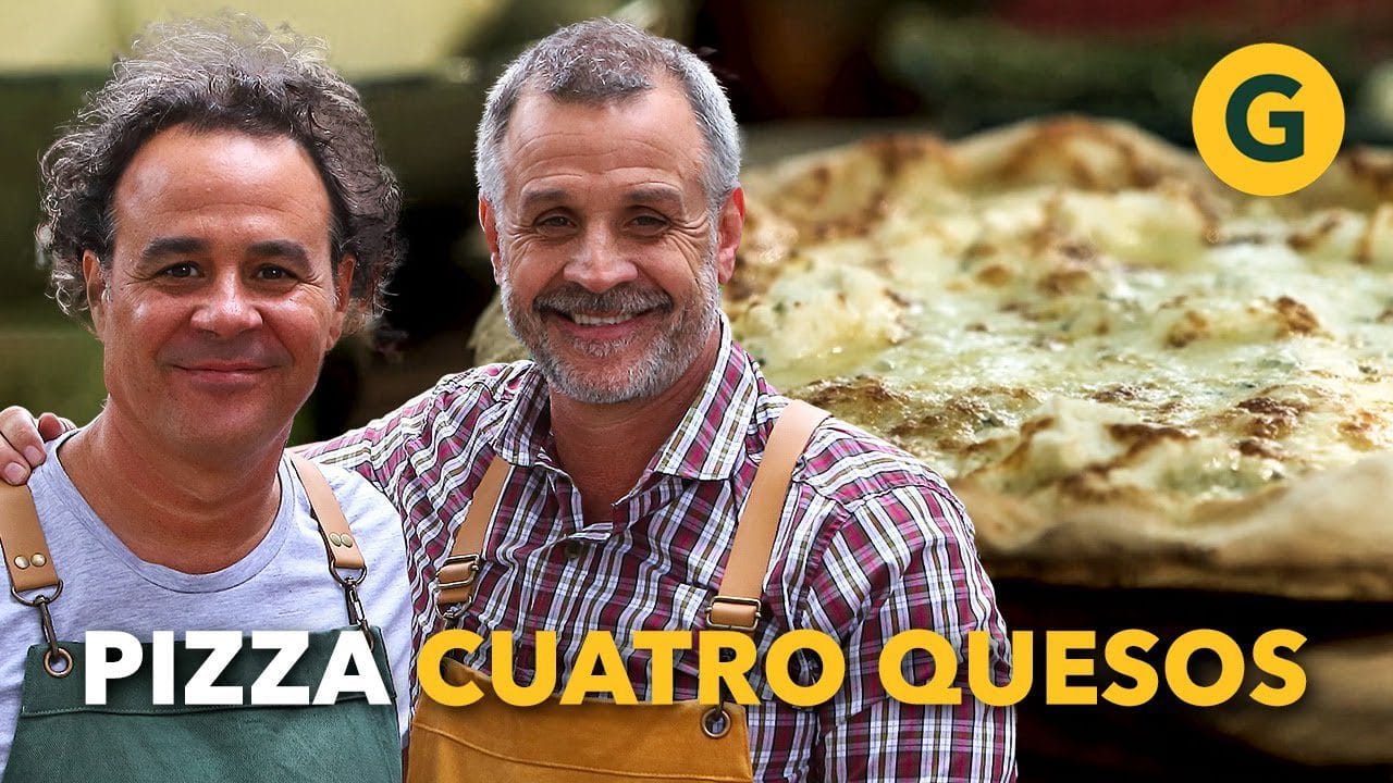 Receta de Pizza Cuatro Quesos Fácil y Deliciosa | Paso a Paso - Sonajero.es
